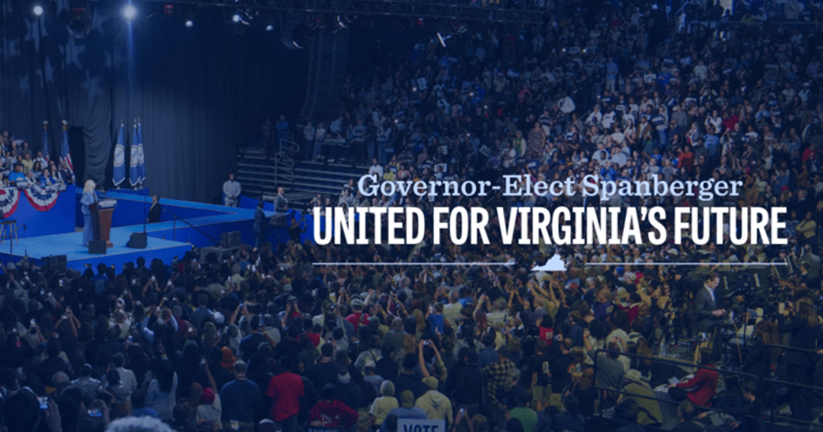 Governor-Elect Spanberger, General Assembly Leaders Announce Key ...
